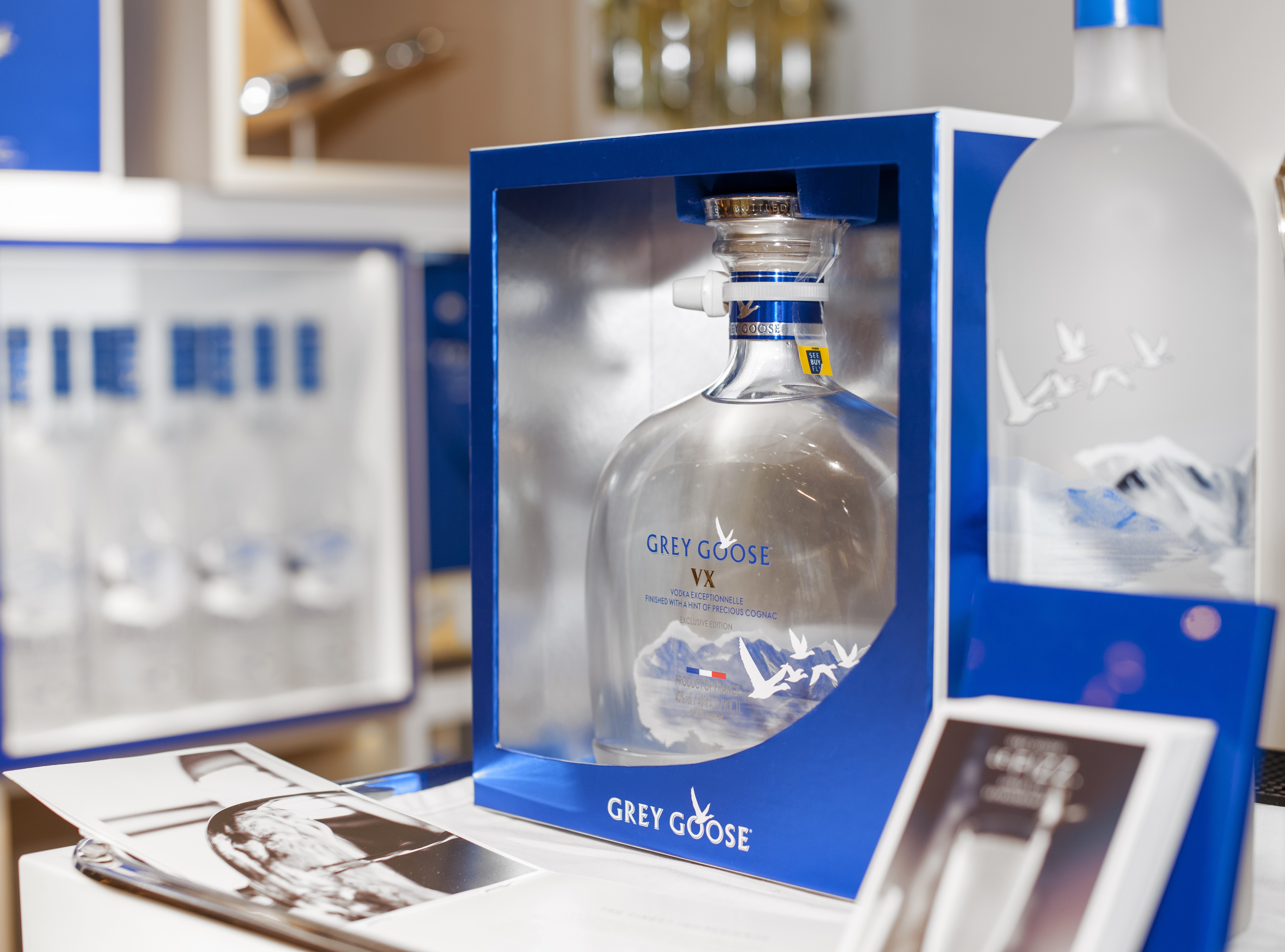 GREY GOOSE ® VX Arrives In Schiphol Airport
