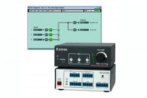 Extron launches audio mic-line mixer with DSP | AV Magazine