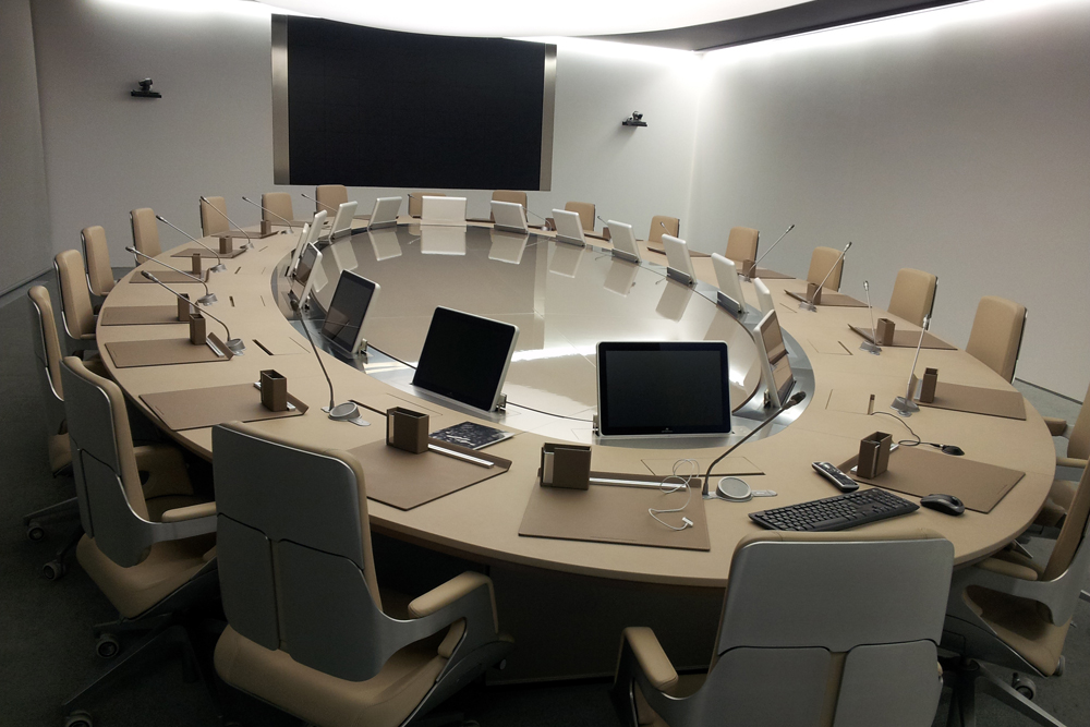 Repsol updates Madrid HQ meeting room with Arthur Holm monitors | AV ...