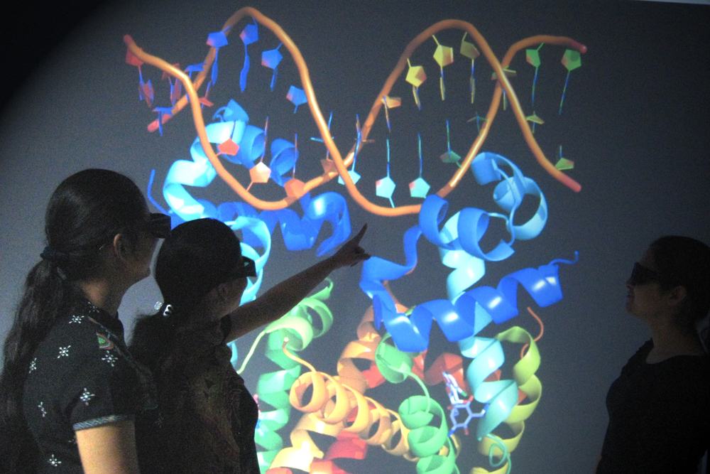 Microbiology R&D centre uses VR to visual molecular data | AV Magazine