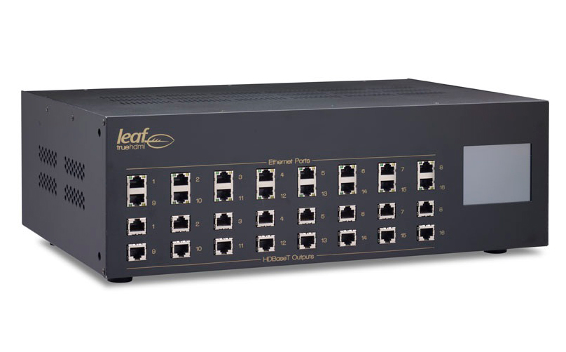 Leaf debuts 20x20 matrix at ISE 2013 | AV Magazine