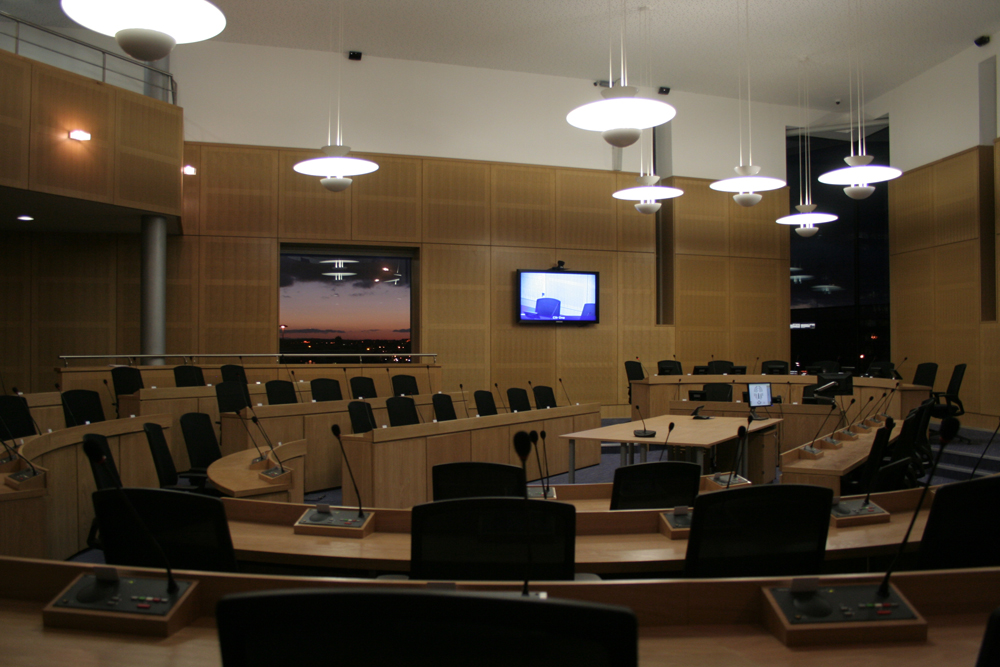 Electronic voting and AV recording facilities installed as part of new ...