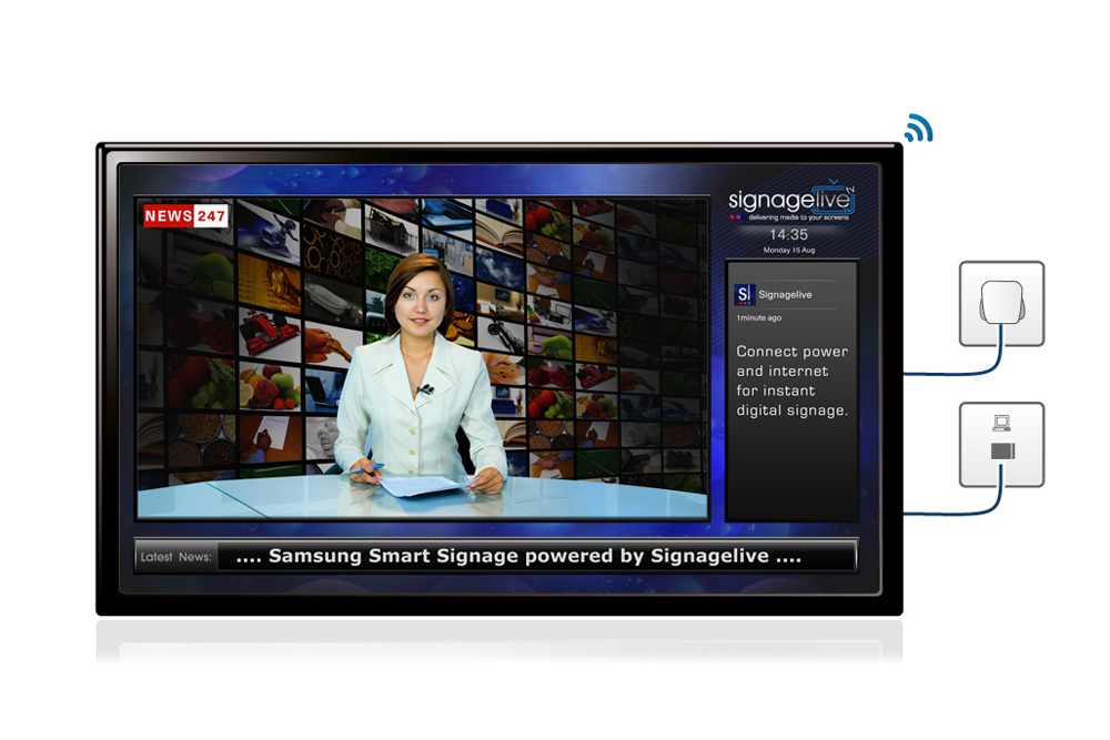 Micro-P partners with Signagelive to deliver Samsung Smart Signage ...