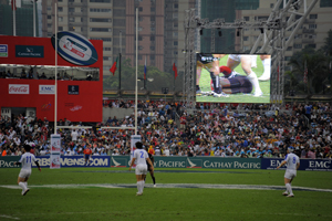 Lighthouse supplies LED screens for Hong Kong Sevens rugby tournament ...