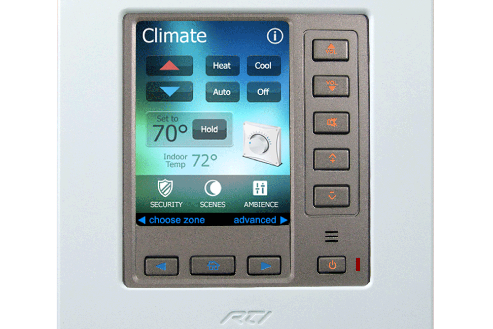 RTI reveals in-wall touchpanel | AV Magazine