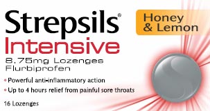Strepsils Intensive now available in Honey and Lemon flavour