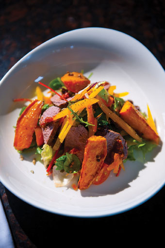 Salad days with healthy zing