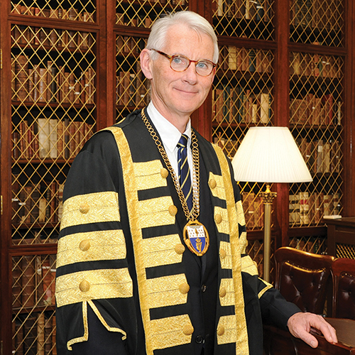 College President outlines ambitious plans