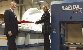 CRP opens £3.5m litho facility with KBA Rapida press