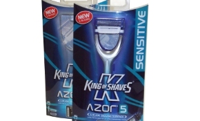New Vision Packaging presents new King of Shaves pack at easyFairs