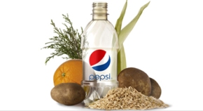 Pepsi unveils PET bottle made from plant materials