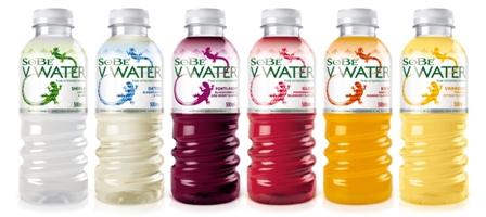 Blue Marlin refreshes V Water bottles