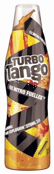 Britvic pumps up Tango in drinks aerosol 'world first'