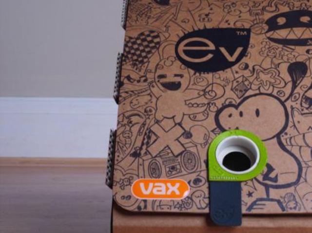 Vax unveils cardboard vacuum cleaner