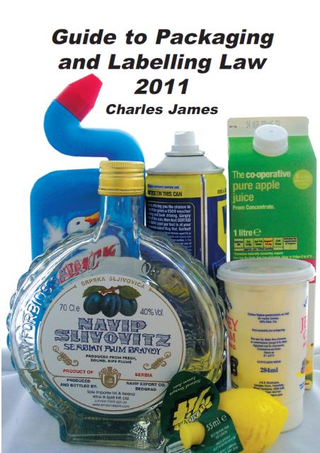 New book on packaging and labelling law launched