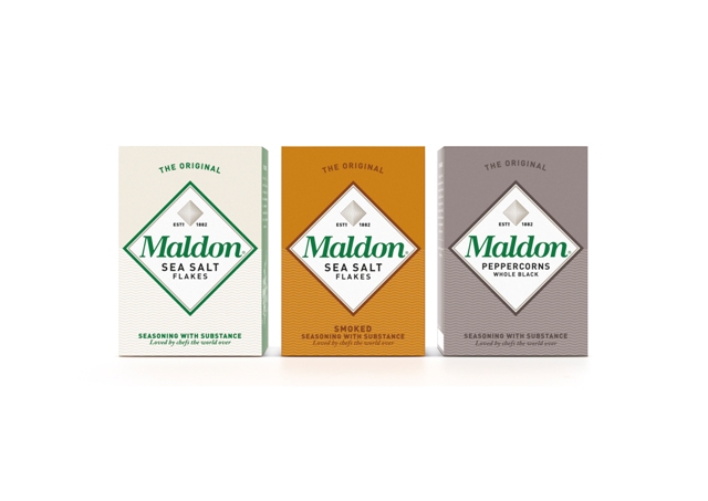 Maldon Salt gets new look from Pearlfisher