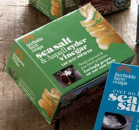 Fairfield Farms crisp box bags airline deal: gallery