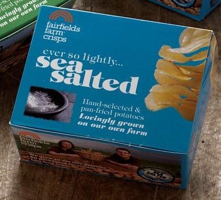Fairfield Farms crisp box bags airline deal: gallery
