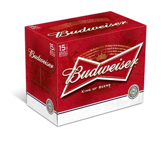 Budweiser unveils new 'bowtie' design