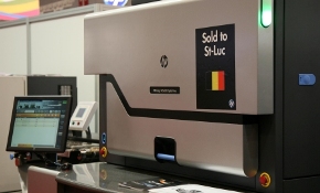 Belgium-based pack firm buys first HP WS6600 press