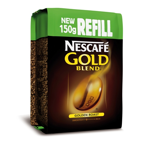 Nescafé launches compact refill pack