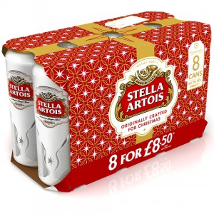Stella Artois launches new Christmas packs