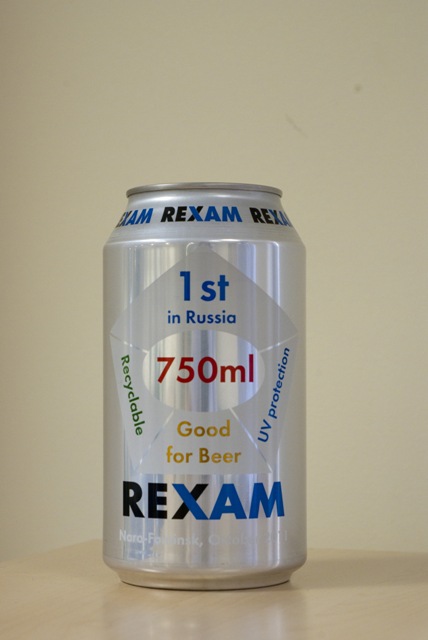 Rexam launches Europe's first 75cl can for Russian beer market