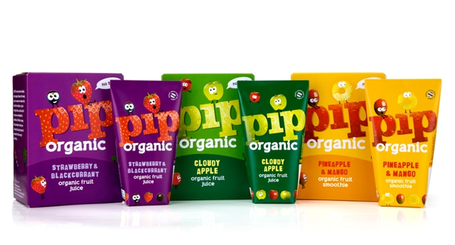 PIP Kids organic drinks launched in Tetra Pak cartons