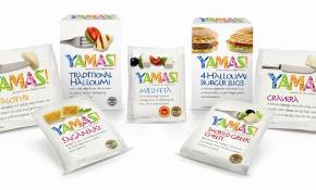 BOS creates identity and packaging for Yamas cheese
