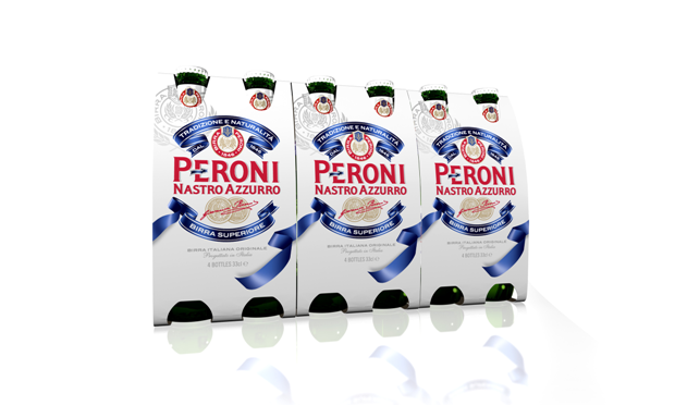 Peroni brands gets a new "premium" look from JDO