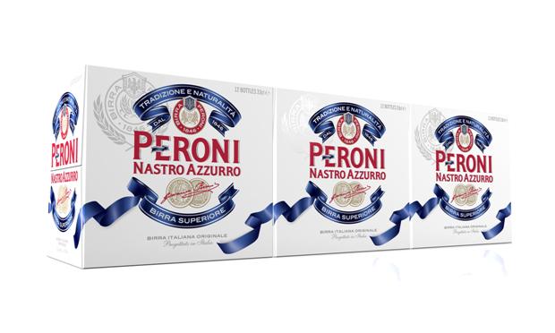 Peroni brands gets a new "premium" look from JDO