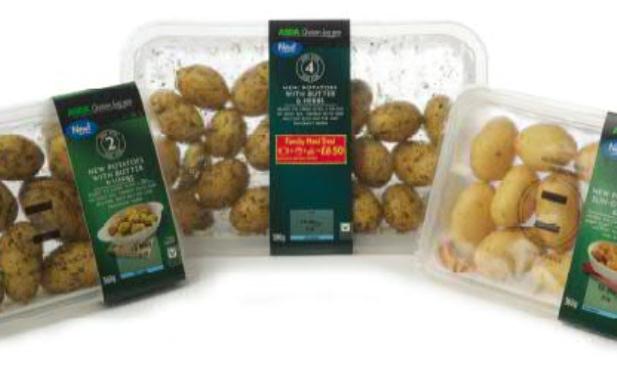 Amcor develops new microwave pack for Asda’s New Potatoes
