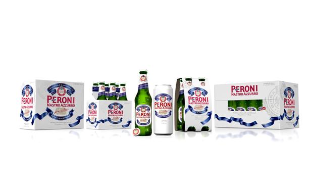 Peroni brands gets a new "premium" look from JDO