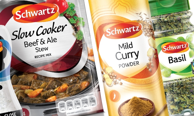 BrandOpus gives new brand architecture to Schwartz herbs and spices