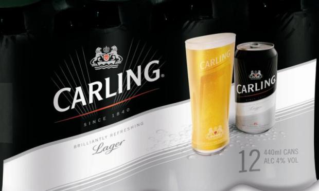 Molson Coors to switch Carling packaging from cardboard to film