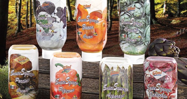 RPC creates bottles for Italian creamed vegetables brand