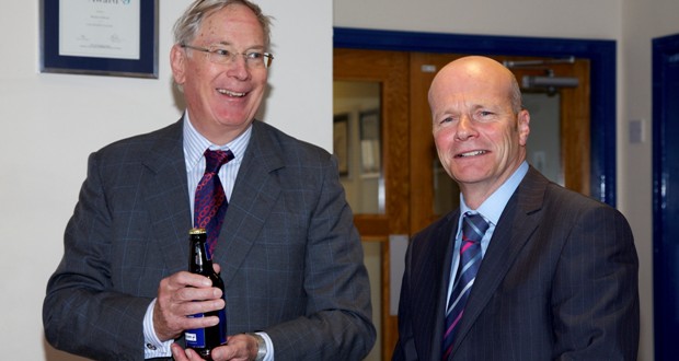 Royal visit as Beatson Clark unveils £5.4m furnace upgrade