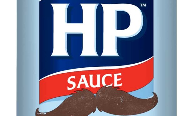 HP Sauce gets into 'Movember' spirit with new look bottles