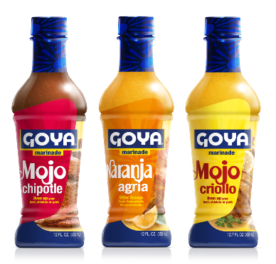 Pi Global creates new brand and packaging for Goya Marinades