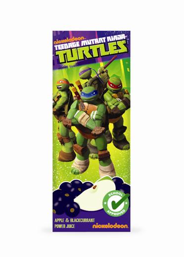 Nickelodeon characters feature on augmented reality juice packs