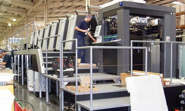 Speedmaster XL 106 on schedule to beef up print capacity at Benson