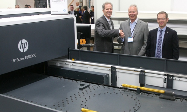 Swanline Print invests in UK’s ‘first’ HP Scitex FB1000 press
