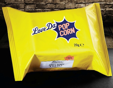 Dragons' Den popcorn brand turns to NXL for new packs