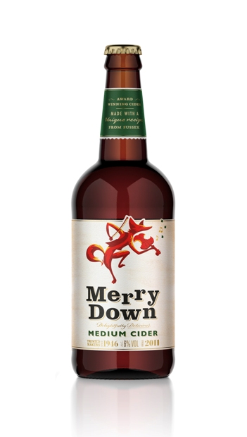 Cider brand Merrydown gets refreshed look from Ziggurat