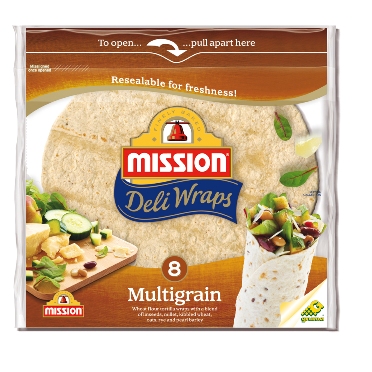 Deli Wraps packs redesigned by Holmes & Marchant