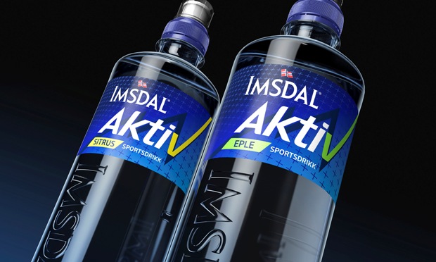 JDO refreshes packs for water brand Imsdal Aktiv