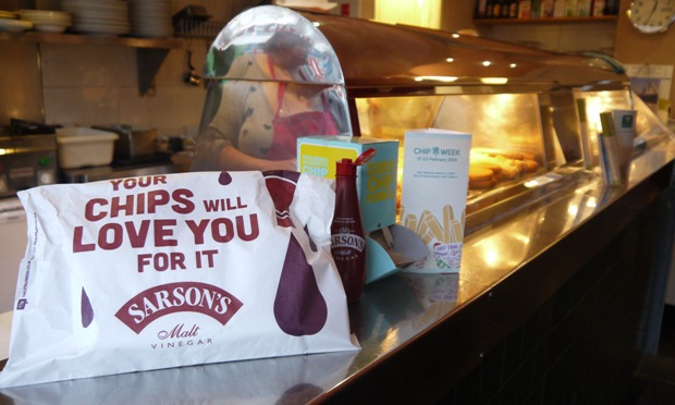 Sarson’s launches branded chip bags for Chip Week