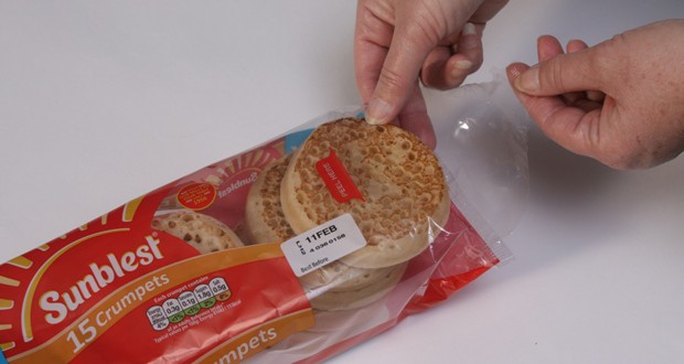 Macfarlane Labels produces Reseal-it packaging for Sunblest Crumpets