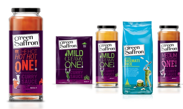 Bluemarlin designs packaging for Green Saffron spices