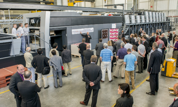 New large-format presses unveiled at Heidelberg Info Days